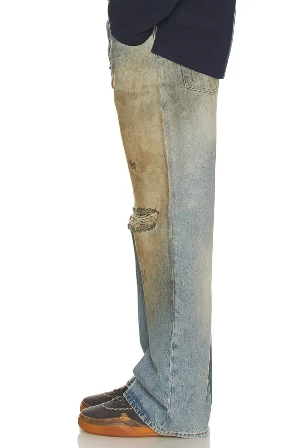 Acne Studios 2021m Penicillin Jeans - Mid Blue | Editorialist